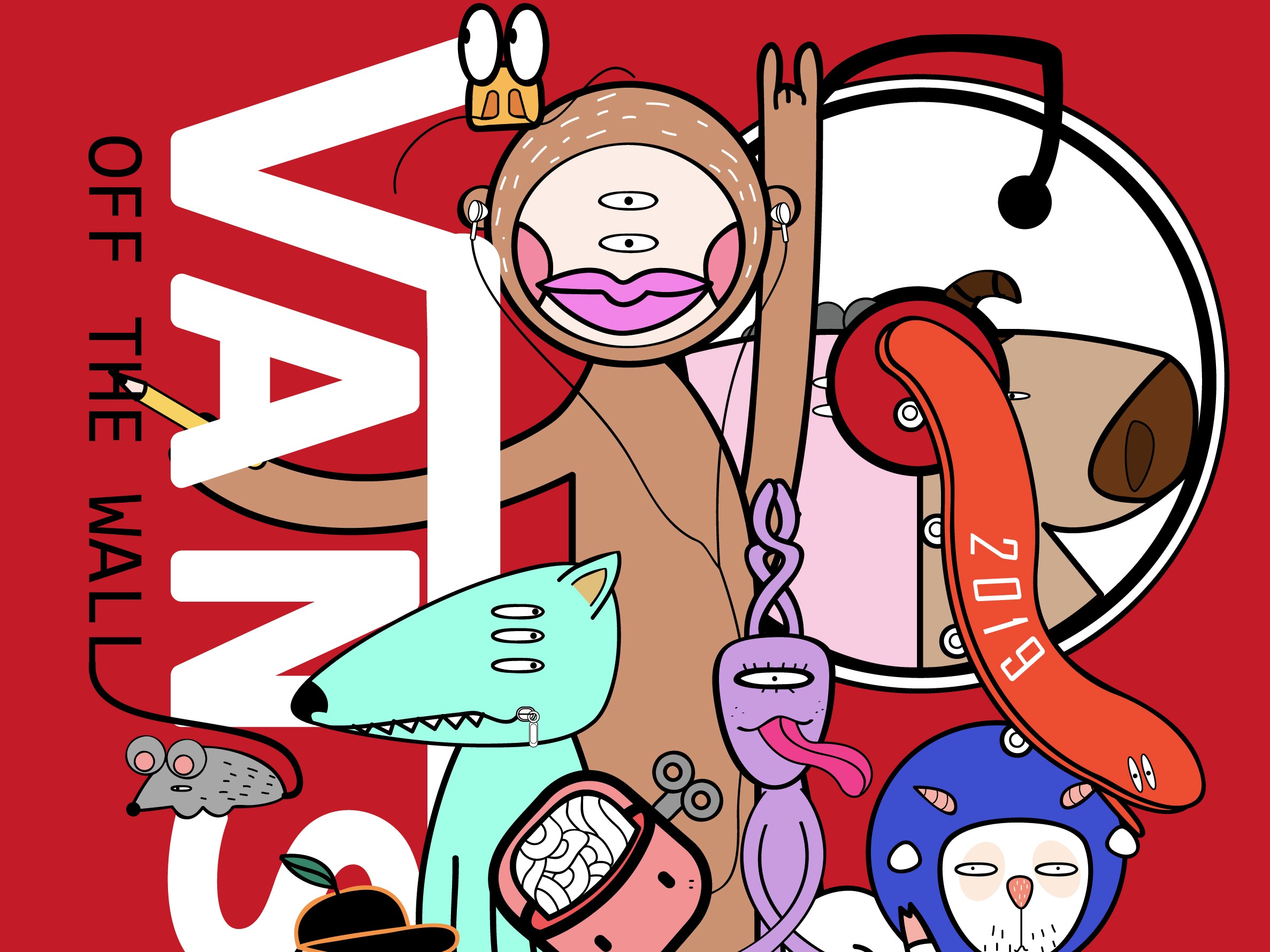 VANS OFF THE WALL_铅笔屎-站酷ZCOOL