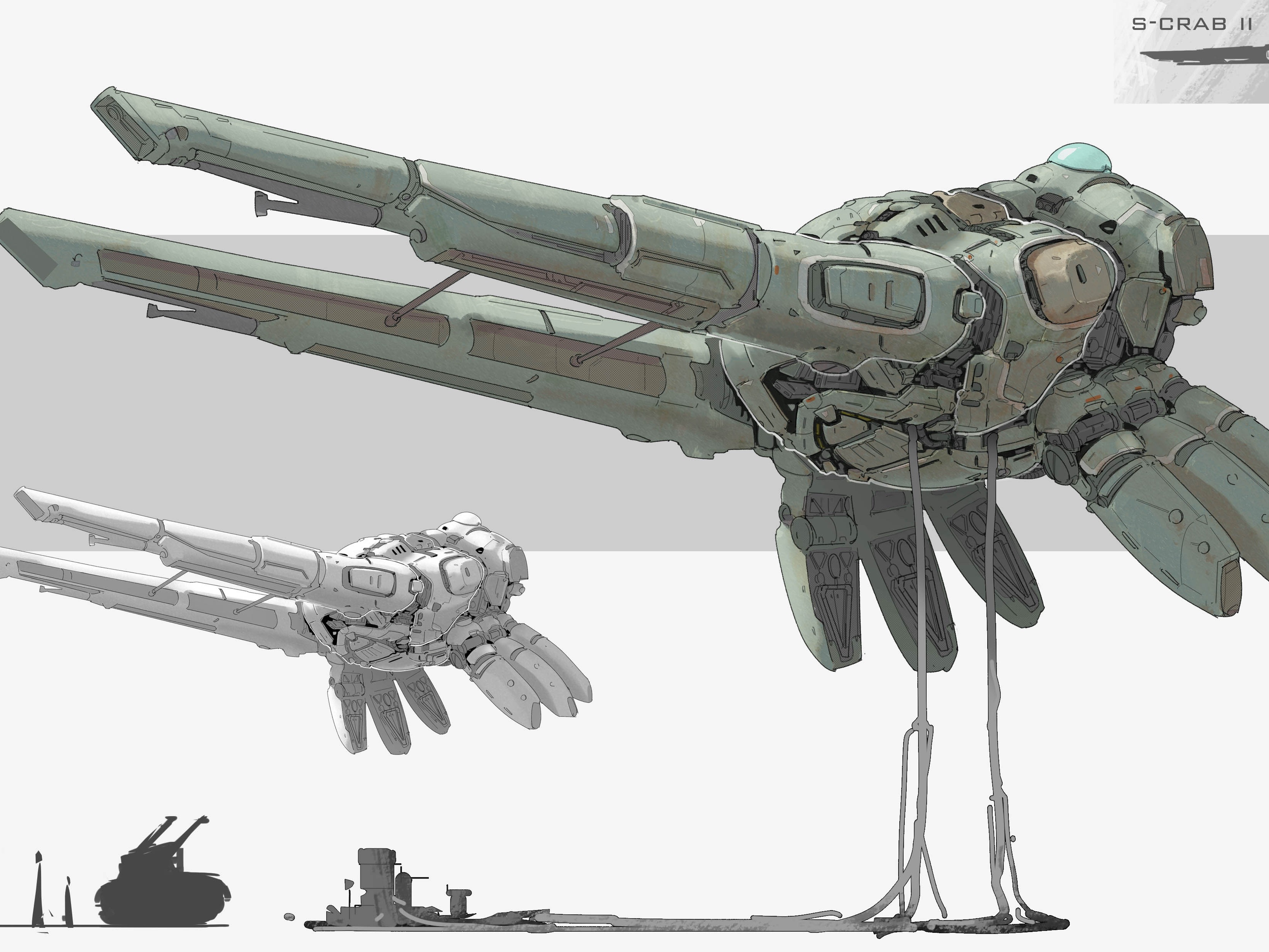 载具设定-s-crab-II_BIIIIN-站酷ZCOOL