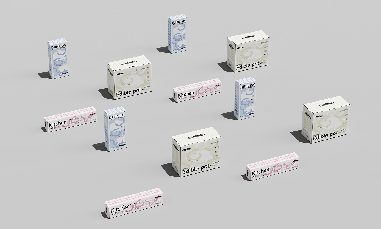 厨房用具包装设计"Kitchen utensils packaging design_一个善良的乙方-站酷ZCOOL