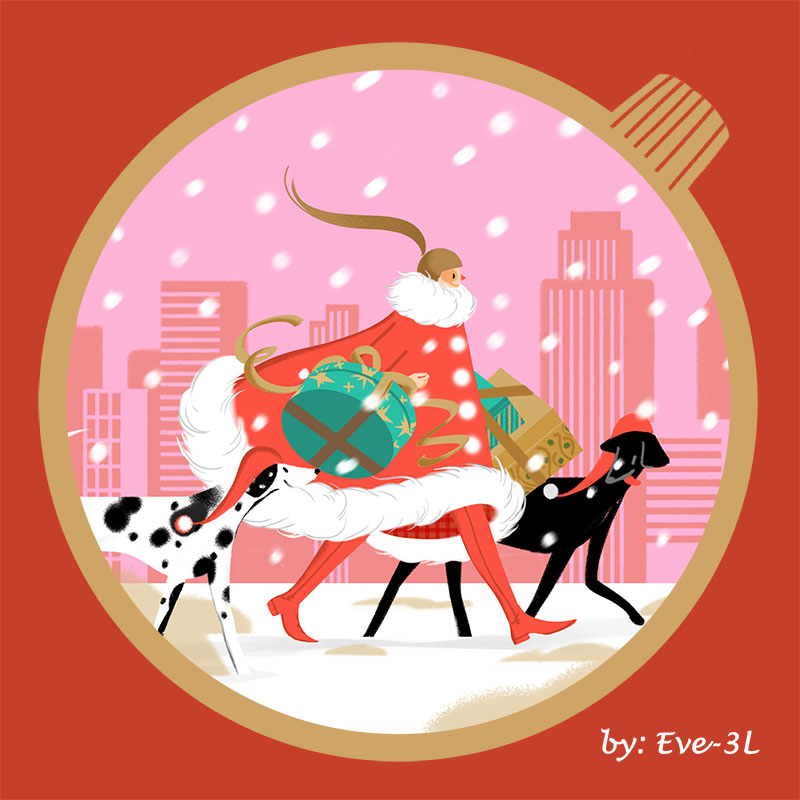 缤纷圣诞夜_Eve3L-站酷ZCOOL