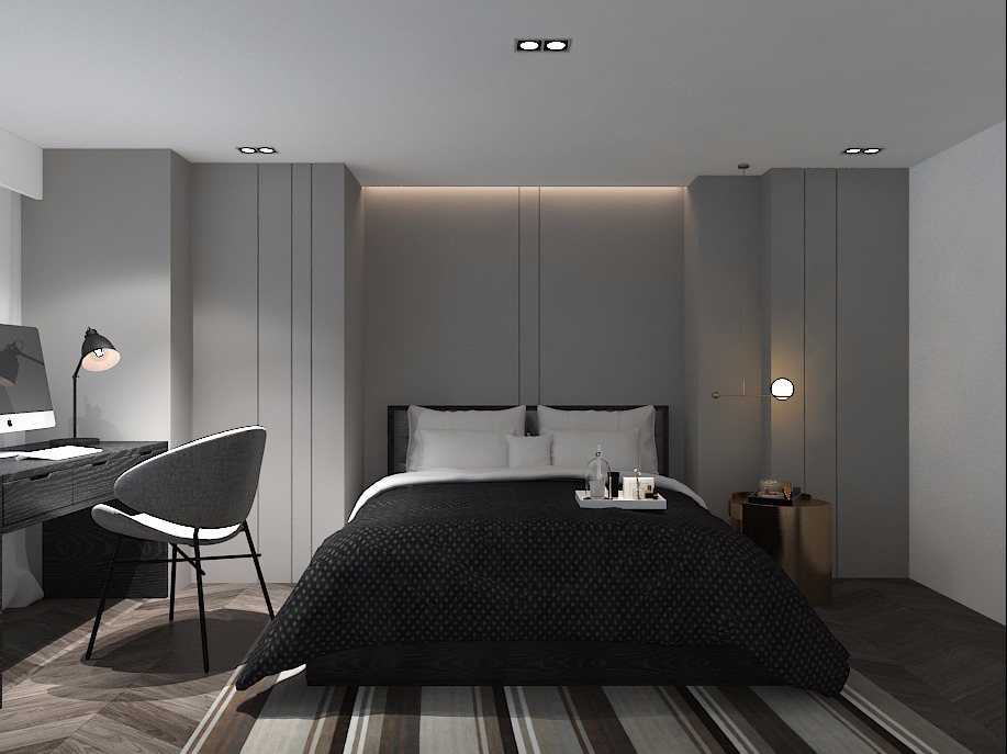 华润LOFT简单黑白单身首选_Kirilenko-站酷ZCOOL