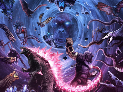 “怪兽宇宙”十周年艺术海报_Kwok盖-站酷ZCOOL