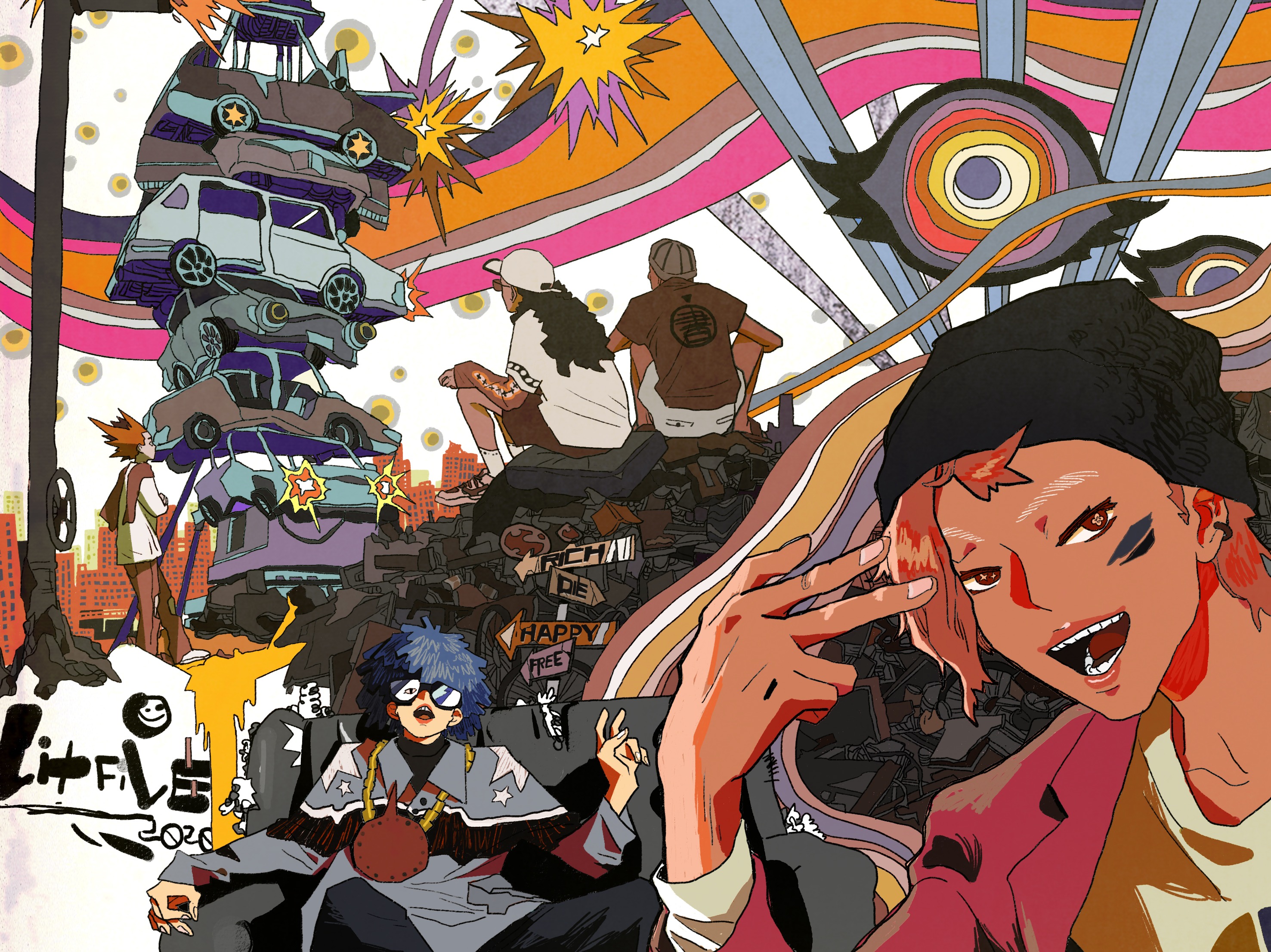 插画习作_苏小五Litfive-站酷ZCOOL