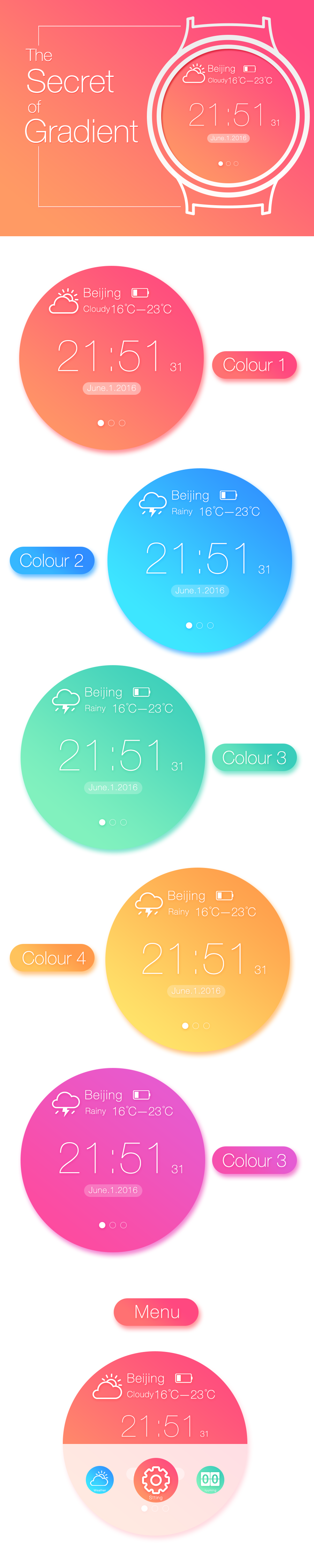 The secret of gradient_帽干儿-站酷ZCOOL