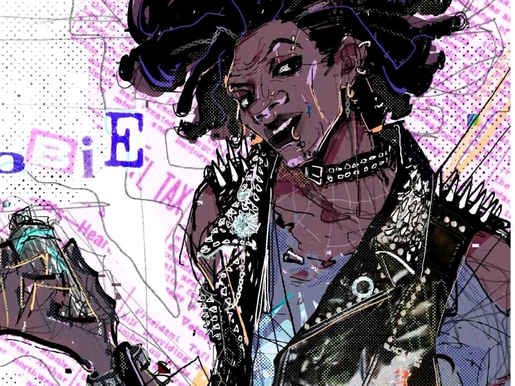 朋克蜘蛛侠拼接_E477-站酷ZCOOL