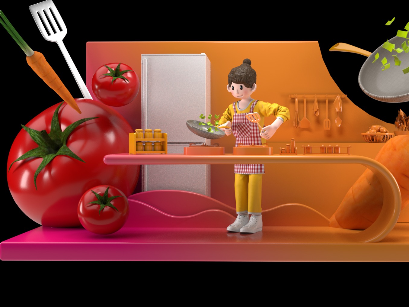 C4D角色绑定+MD衣服制作的角色_XINYIZ-站酷ZCOOL