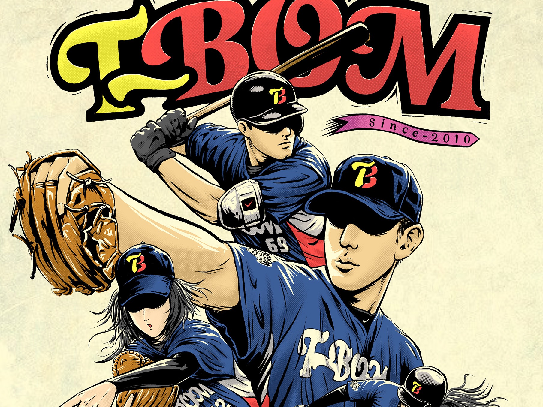 棒球队十周年_DJJ_666-站酷ZCOOL