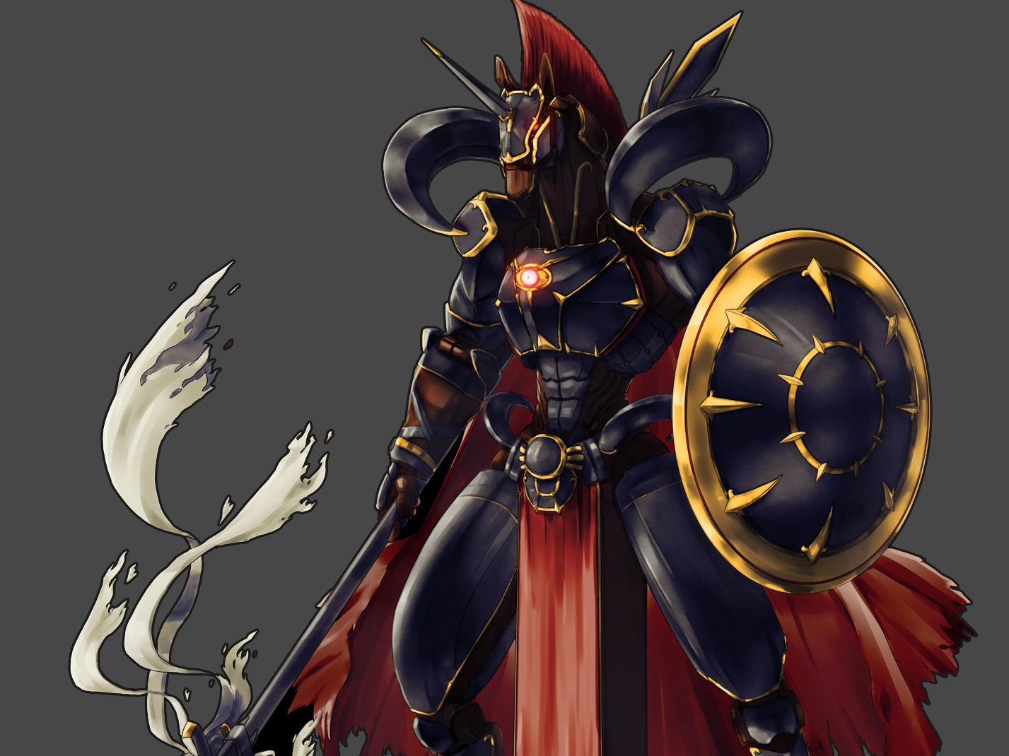 魔幻机甲立绘_穆壹MUYI-站酷ZCOOL