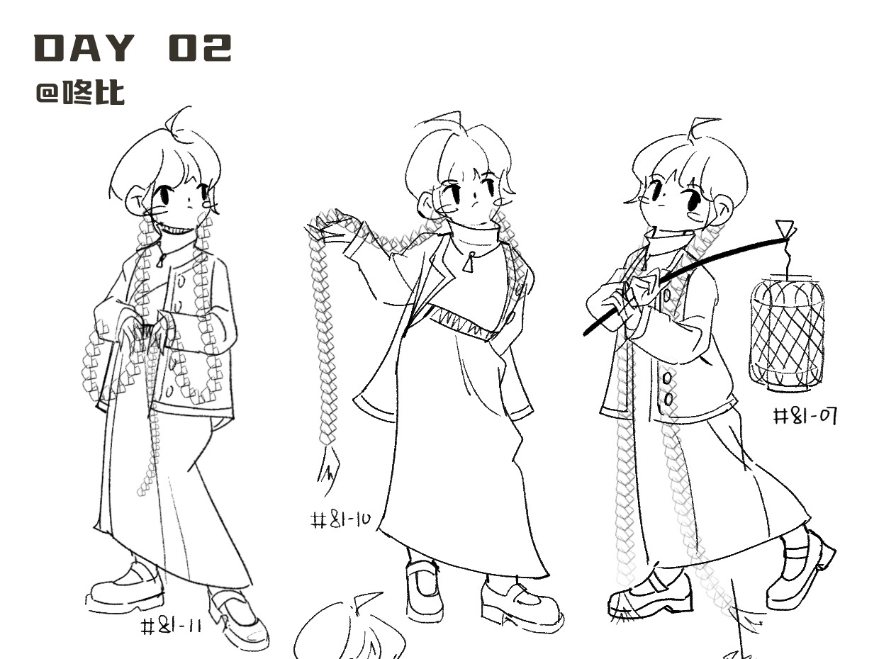 速写60天挑战赛 D2_咚比-站酷ZCOOL
