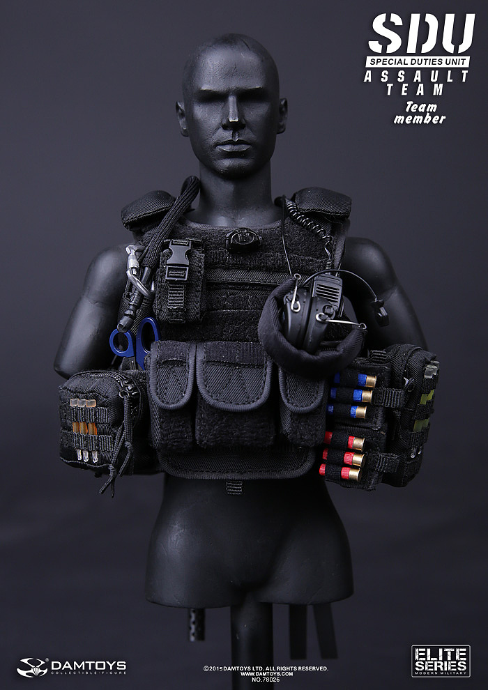 香港飞虎队SDU(特别任务连) 攻击队 - 队员_DAMTOYS-站酷ZCOOL