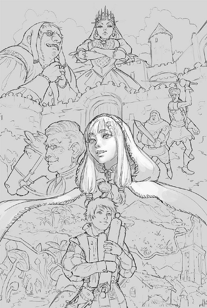 插画丨绘画丨德国插画家Tim Lochner 作品_CGWANG王氏教育-站酷ZCOOL