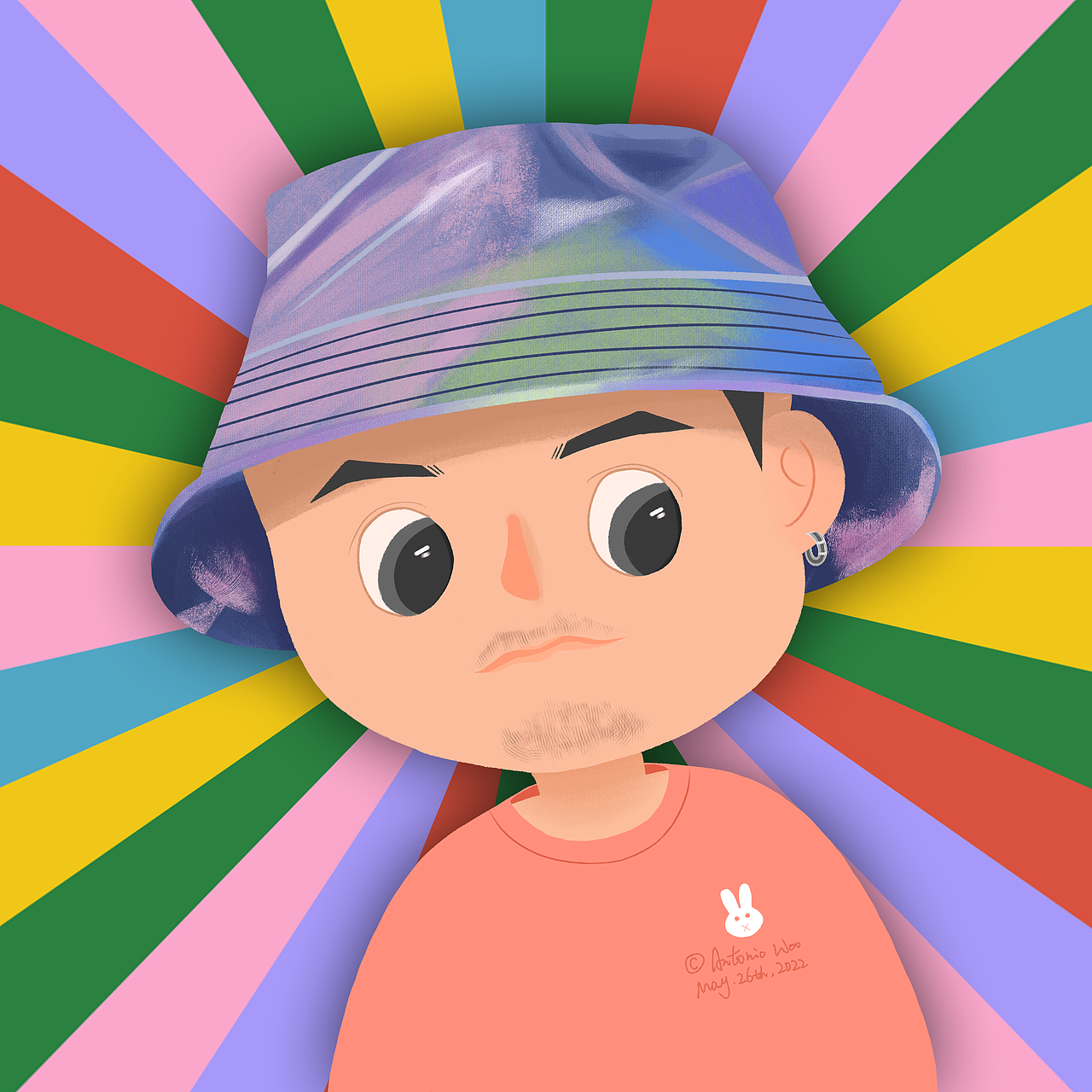 头像插画_WUHAOKUN-站酷ZCOOL