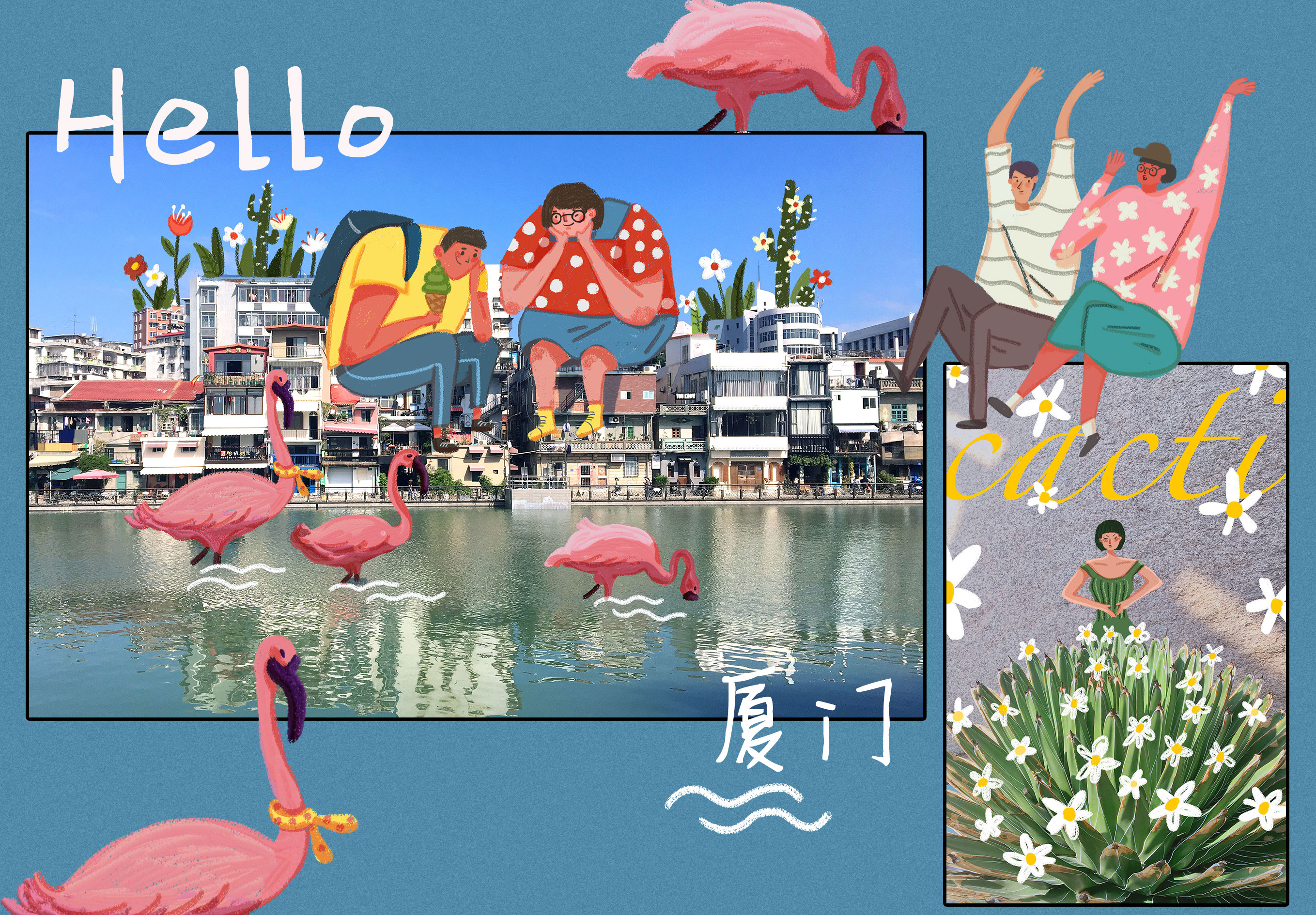 When spring is coming 当春天来了_欧了个呱-站酷ZCOOL