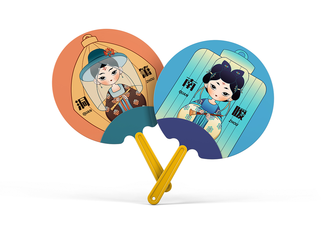 泉州南音×花灯非遗IP及插画_Ooh椰-站酷ZCOOL