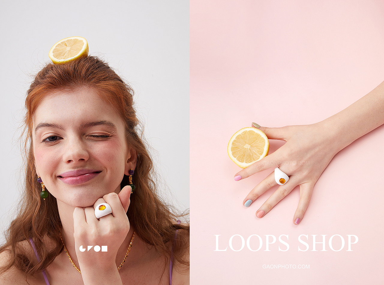 loops shop 饰品拍摄 # 高恩广告_高恩广告GAON-站酷ZCOOL