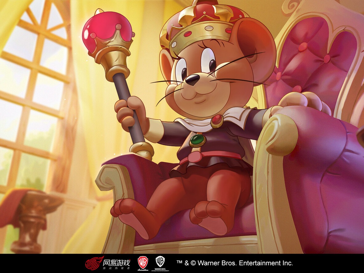 猫和老鼠-国王JERRY_PongPon-站酷ZCOOL