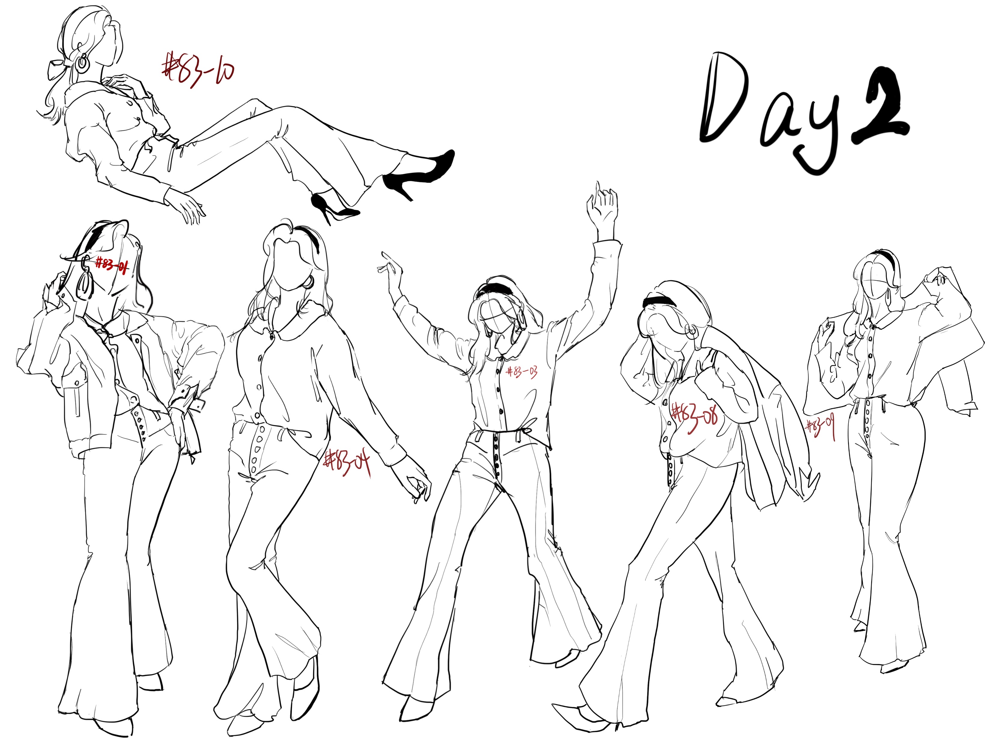 #速写60天挑战赛#day2@速写班长_鱼羊以鲜-站酷ZCOOL