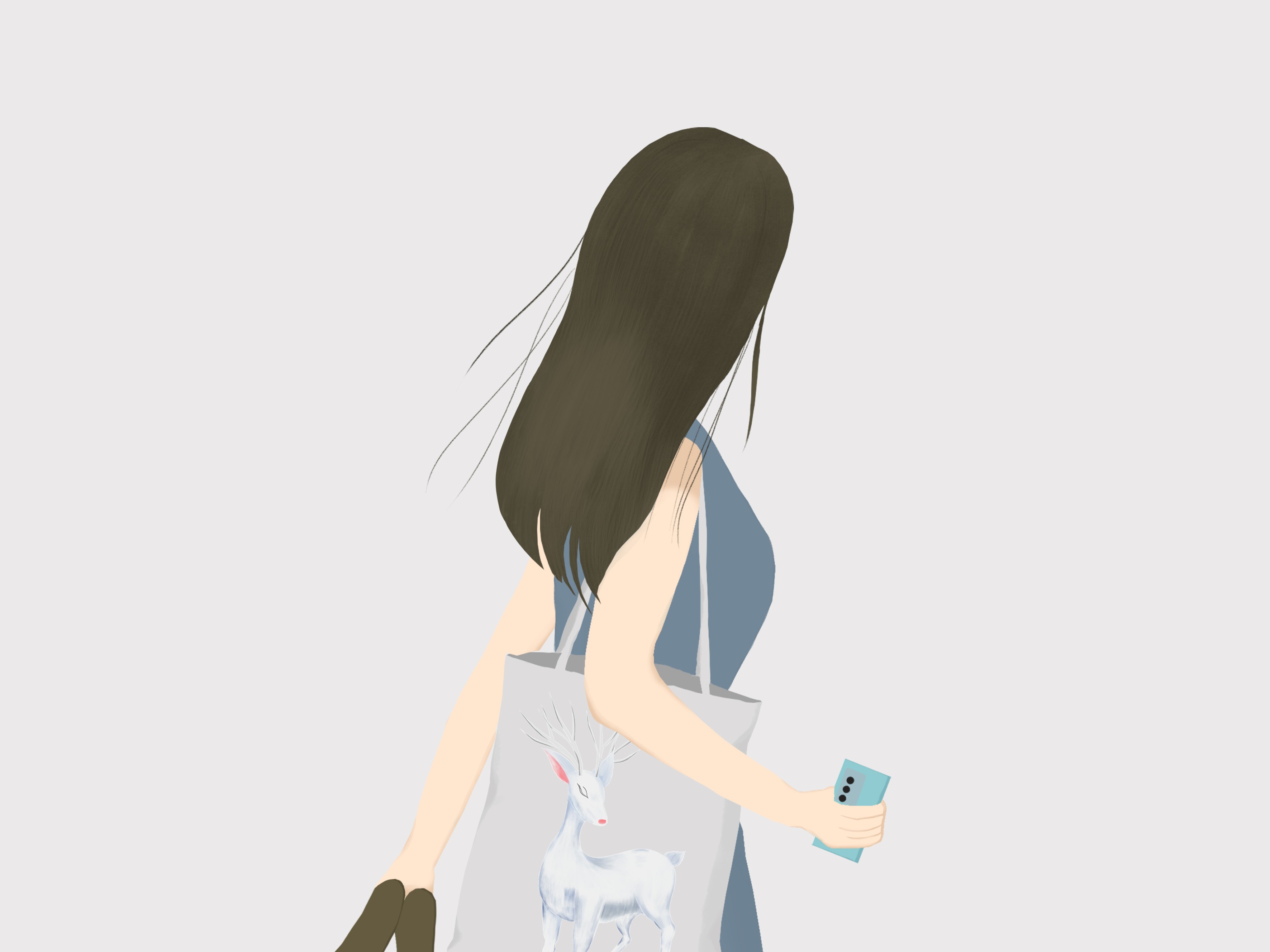 背影_璟初Olivia-站酷ZCOOL