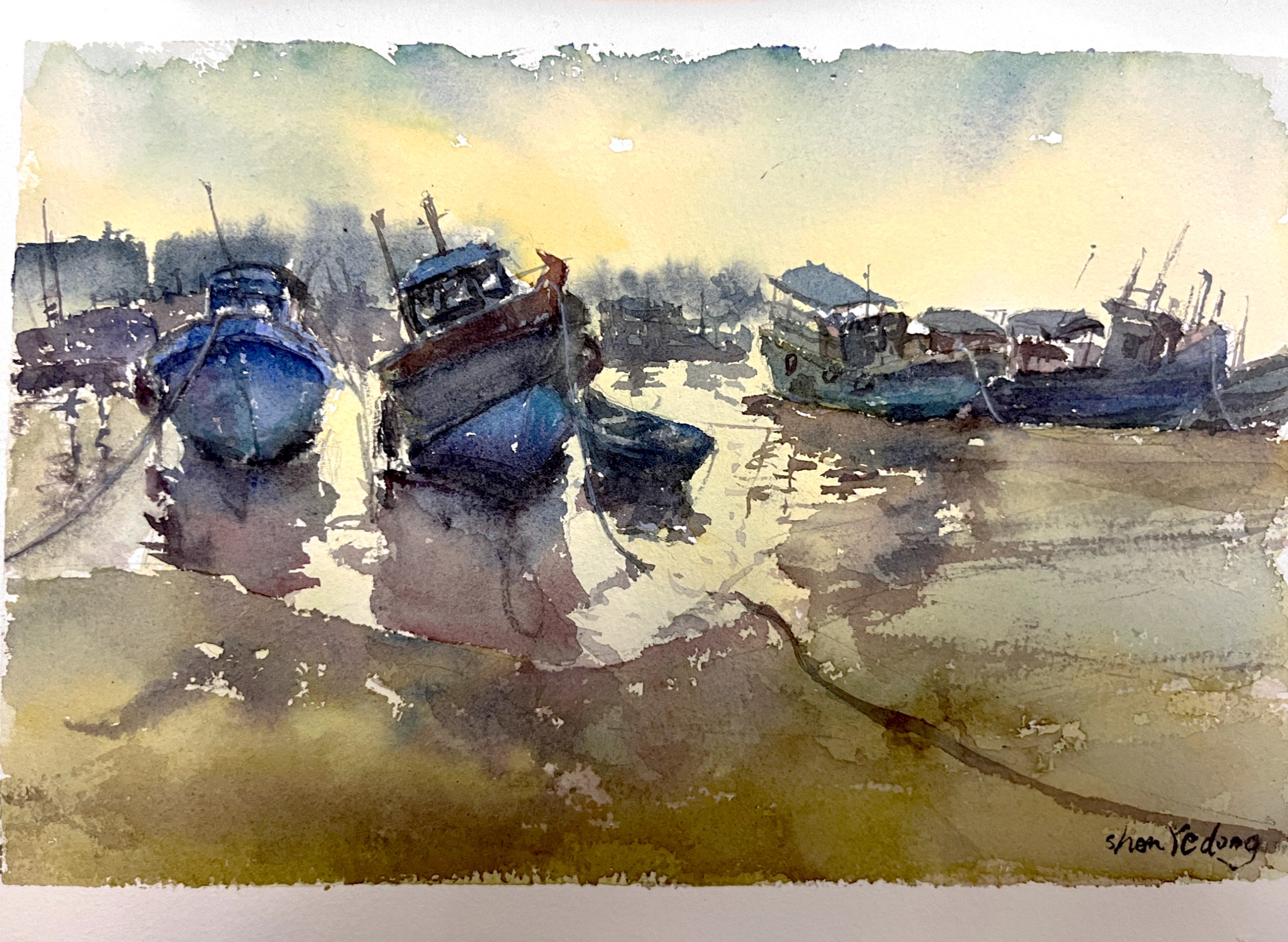 水彩练习_wyjbz-站酷ZCOOL