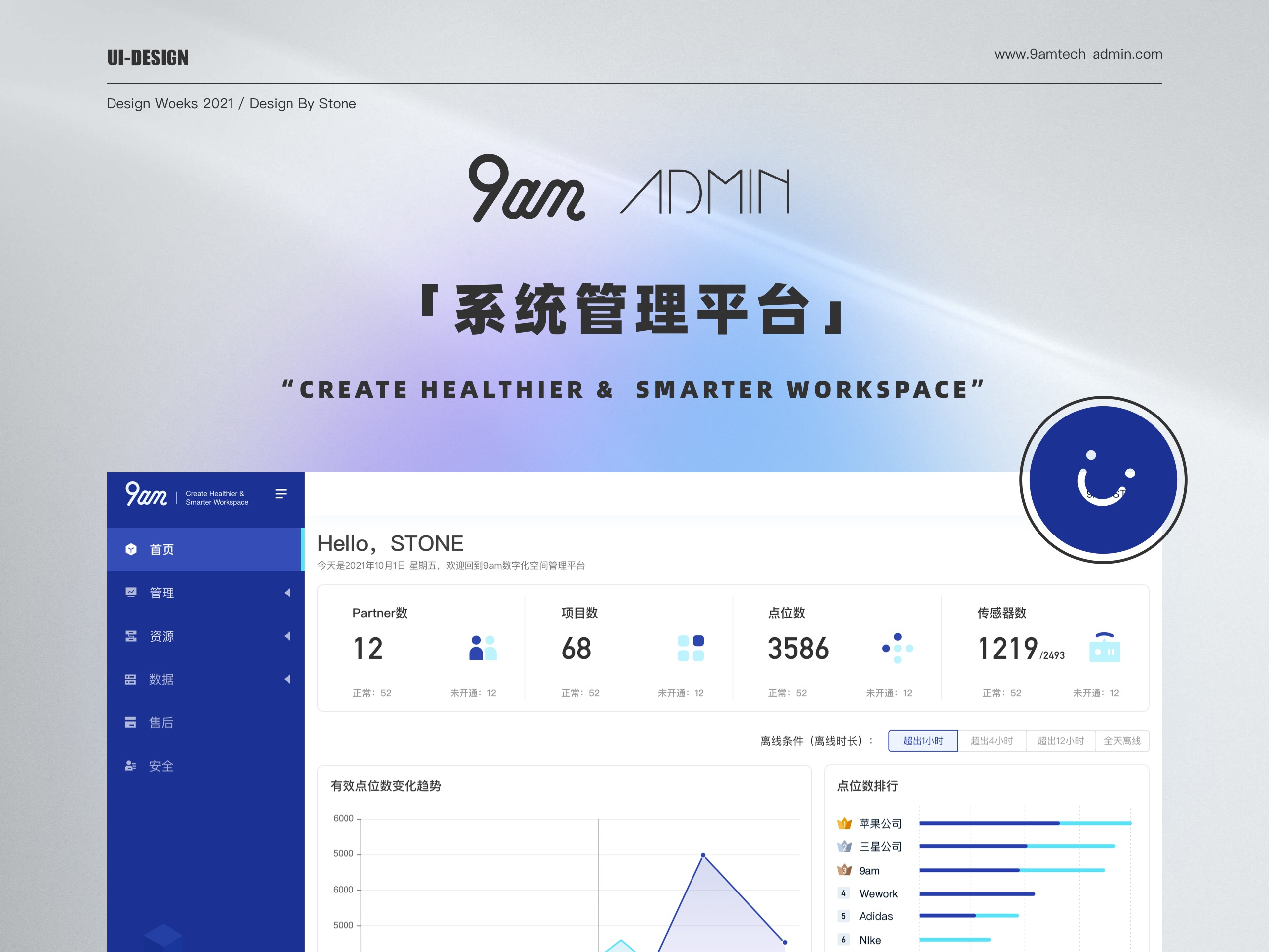 B端设计｜Admin 后台管理系统_原来是大石-站酷ZCOOL