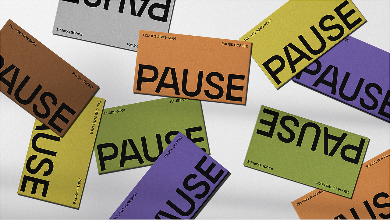 【PAUSE暂停】咖啡品牌设计_BUFF品牌设计-站酷ZCOOL