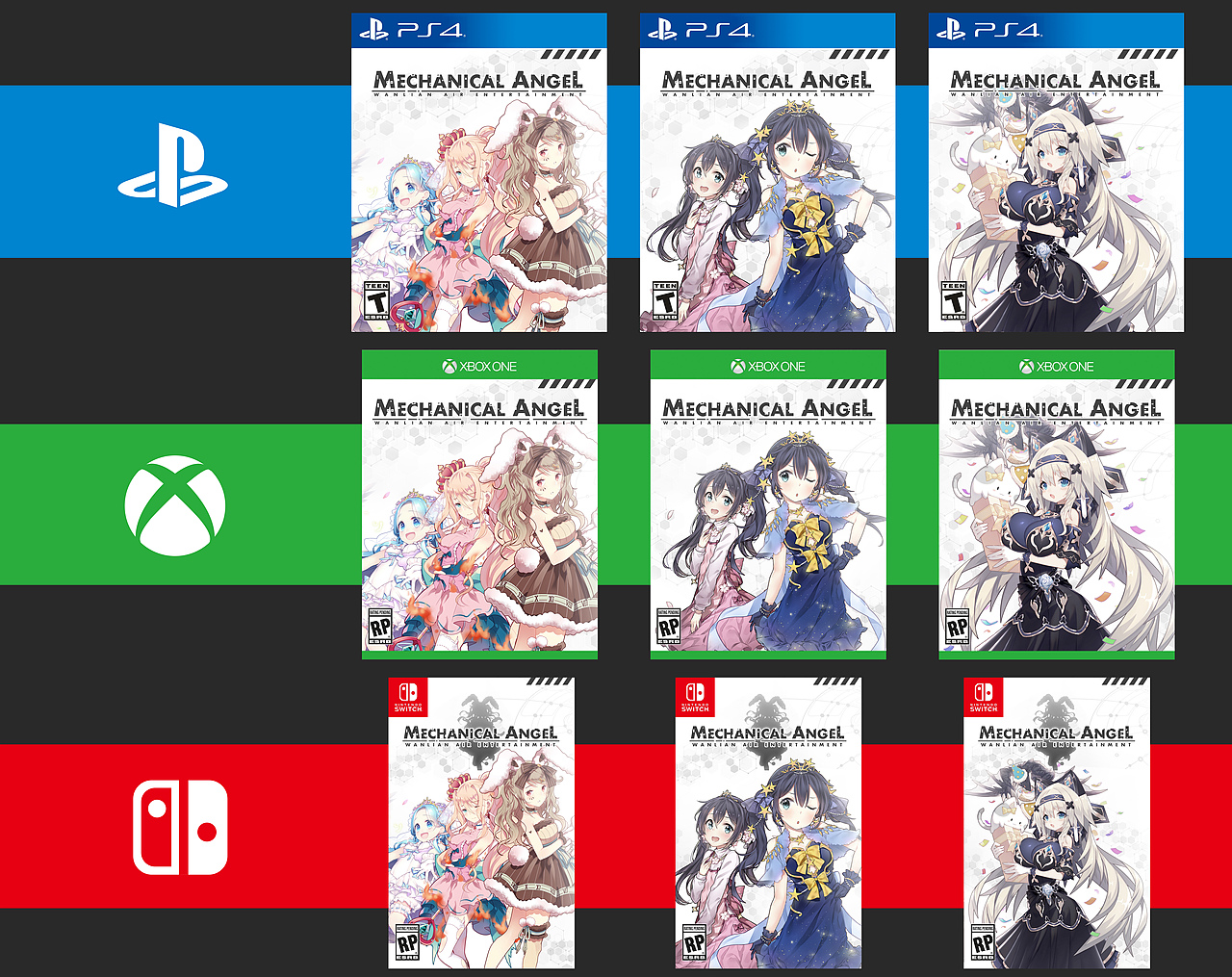 个人原创作品-《Mechanical Angel》（2019）|UI|游戏UI|S_Leaf_原创作品-站酷(ZCOOL)