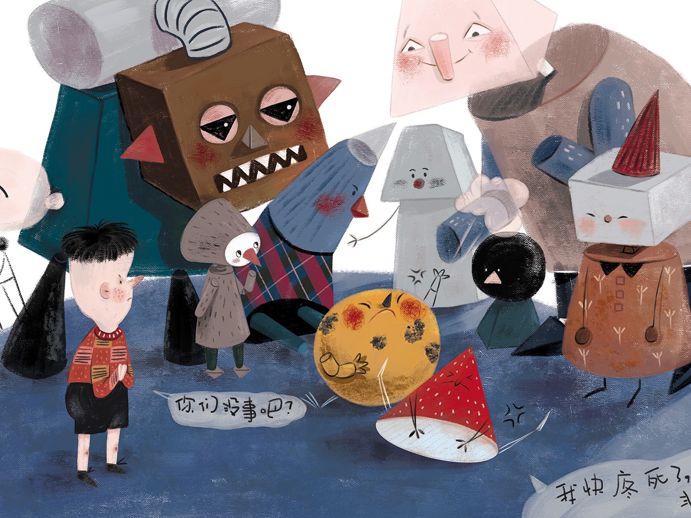 早期儿插作品哇哇哇儿插 站酷zcool