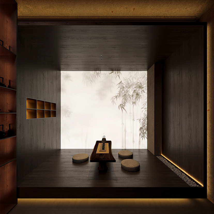 诧寂茶室_LR视觉表现-站酷ZCOOL