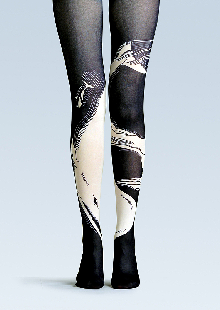 viken plan创意丝袜，坚持不让美腿留白_断尾三文鱼-站酷ZCOOL