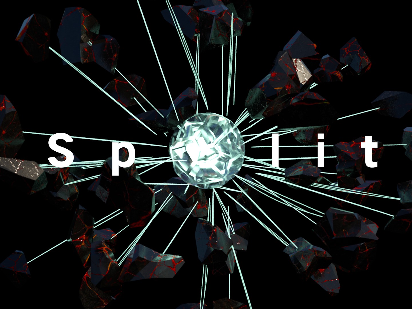 C4D实验小动画-《Split》_TenTenXxX-站酷ZCOOL