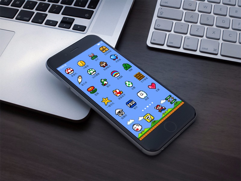 马里奥_UI失格-站酷ZCOOL