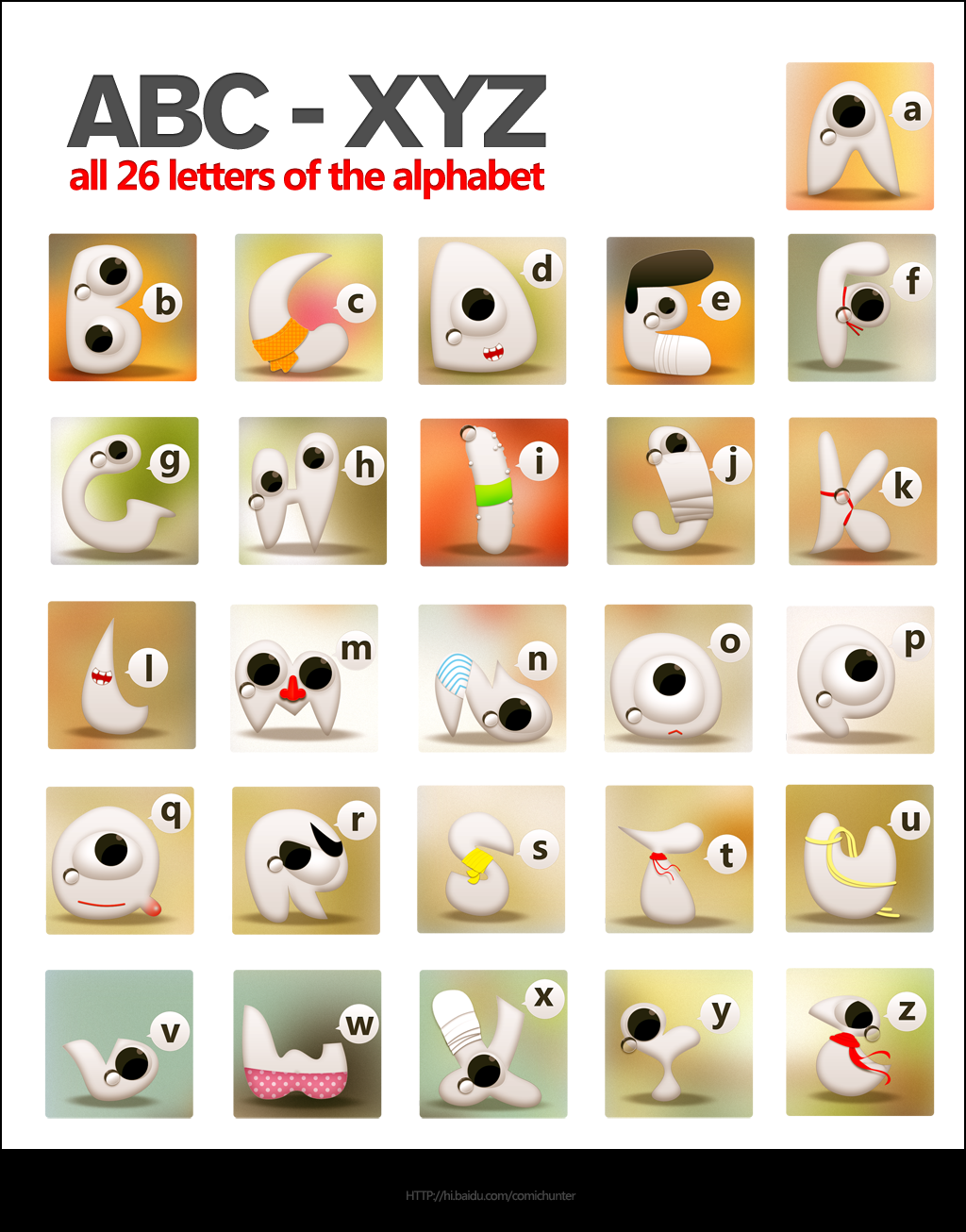 ABC - XYZ_comichunter-站酷ZCOOL