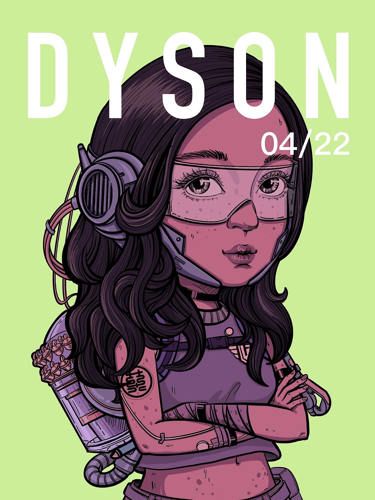 Dyson girl_张二喜快起床-站酷ZCOOL