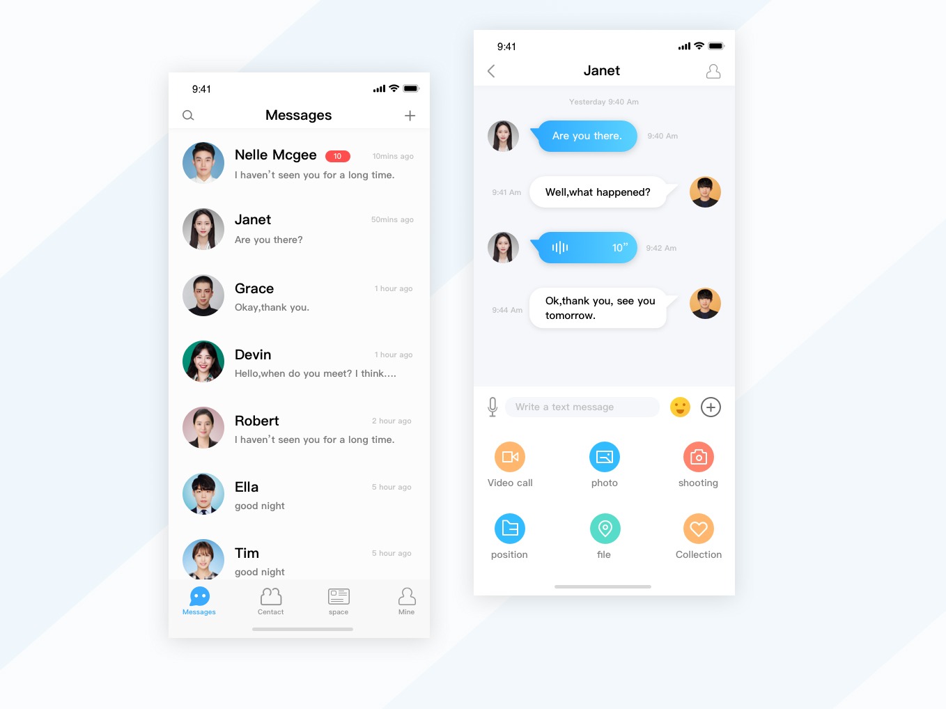 day99 聊天页面_星星仔oo-站酷ZCOOL