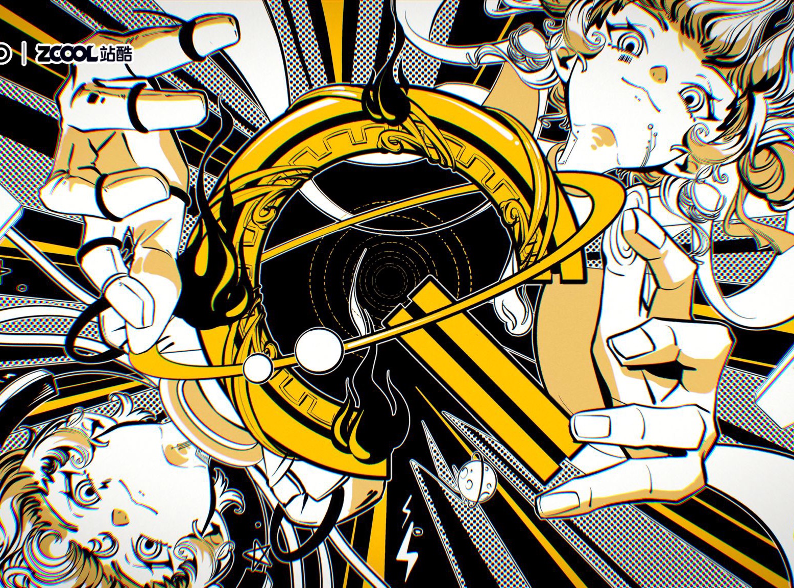 iQOO——Q power 好奇与勇气_菊花猹-站酷ZCOOL