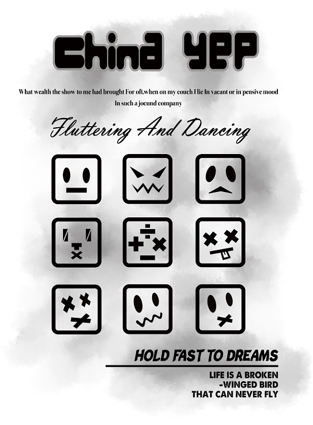 yep扎染系列服装插画_瑞A麟-站酷ZCOOL