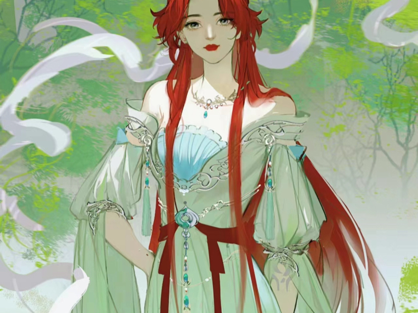 今天的小姐姐_画痨Easy-站酷ZCOOL