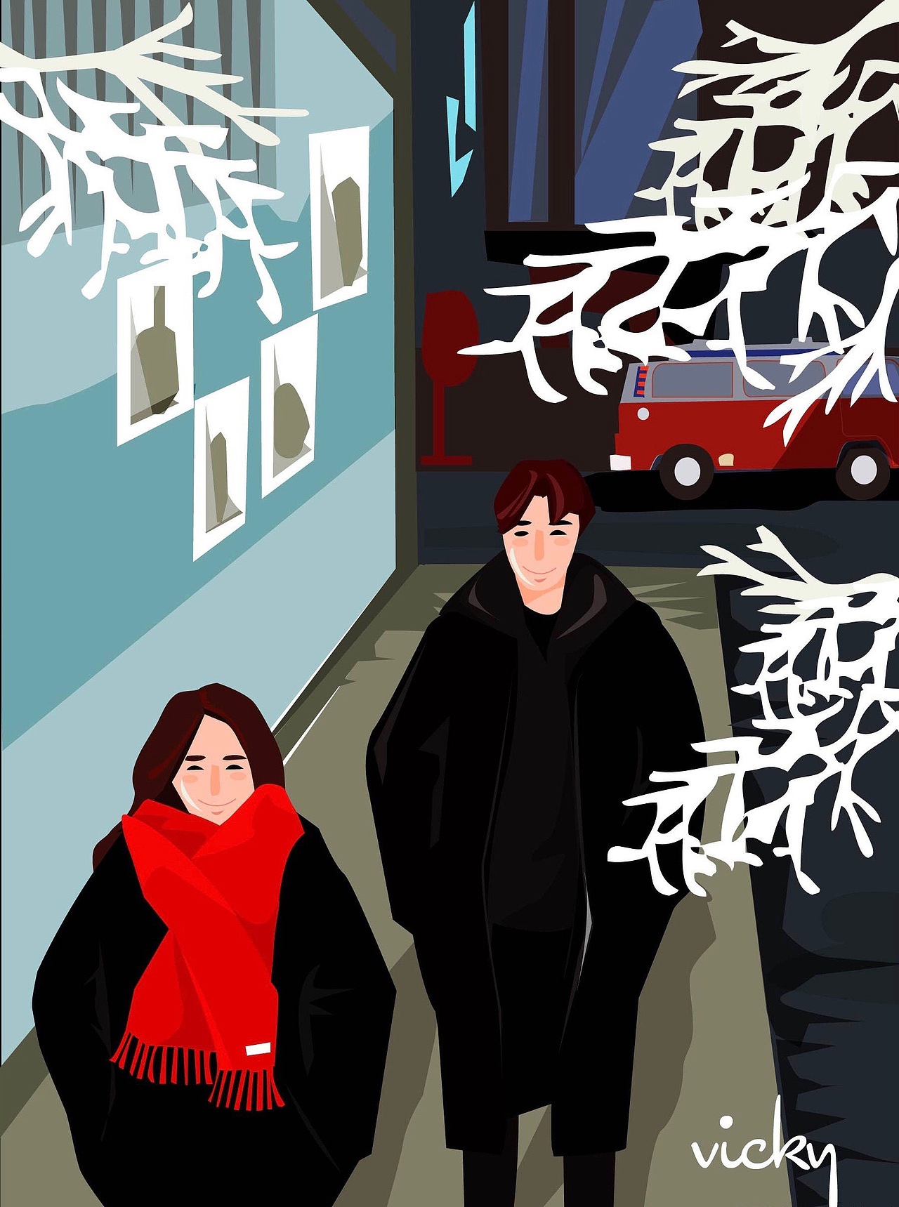 当恋爱时_达乐vicky-站酷ZCOOL