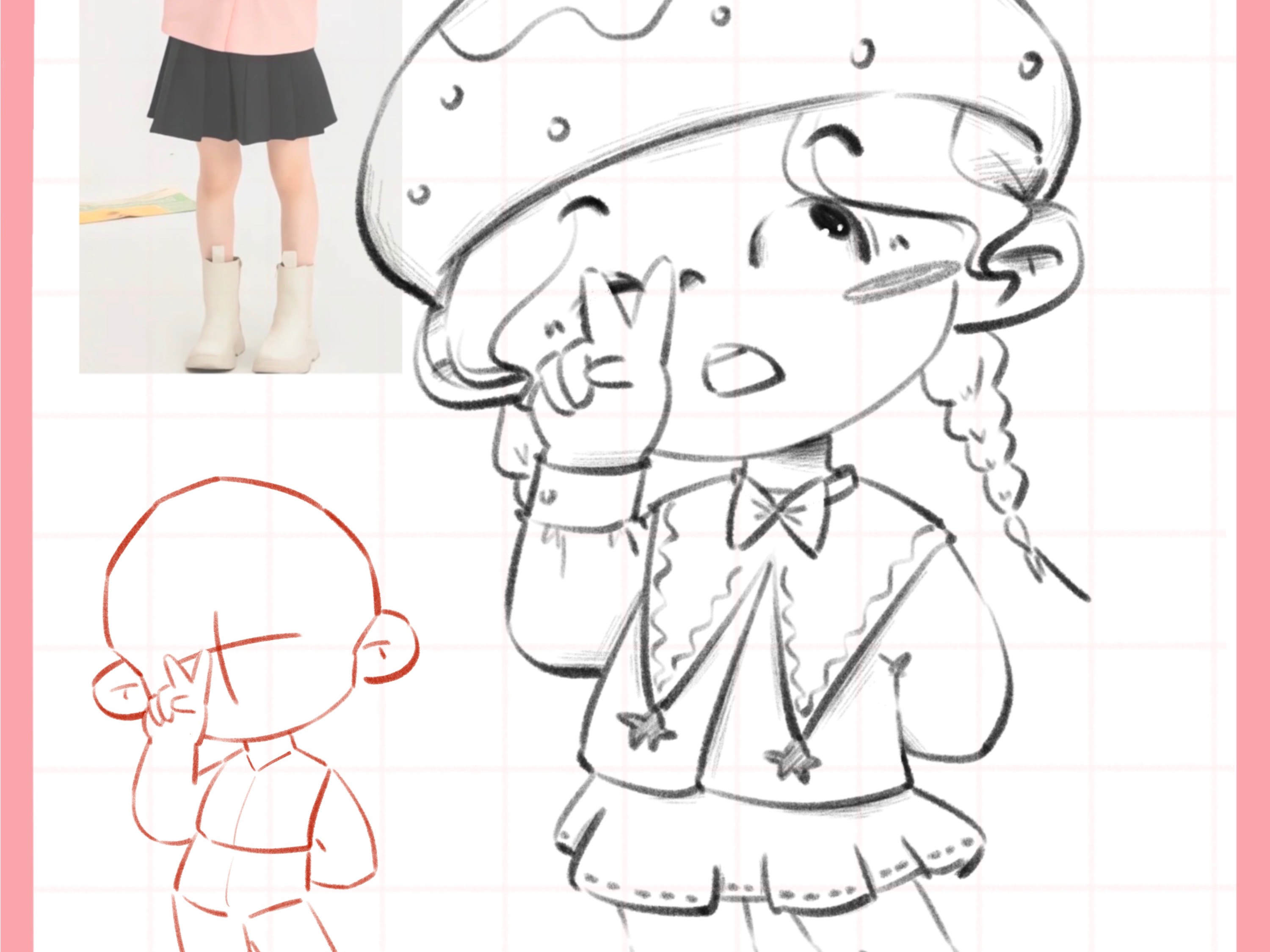 【她怎么那么可爱】系列—迷人的草莓女孩_Yue乐公子-站酷ZCOOL