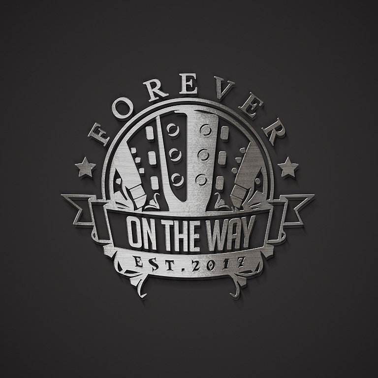 《on the way》乐队logo设计_Double航-站酷ZCOOL