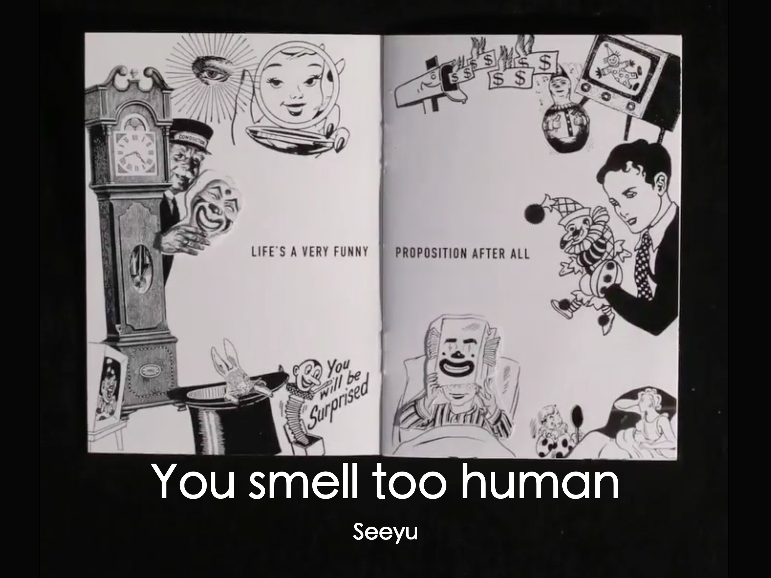 定格动画样片展示 / You smell too human_lilliput利利定格-站酷ZCOOL