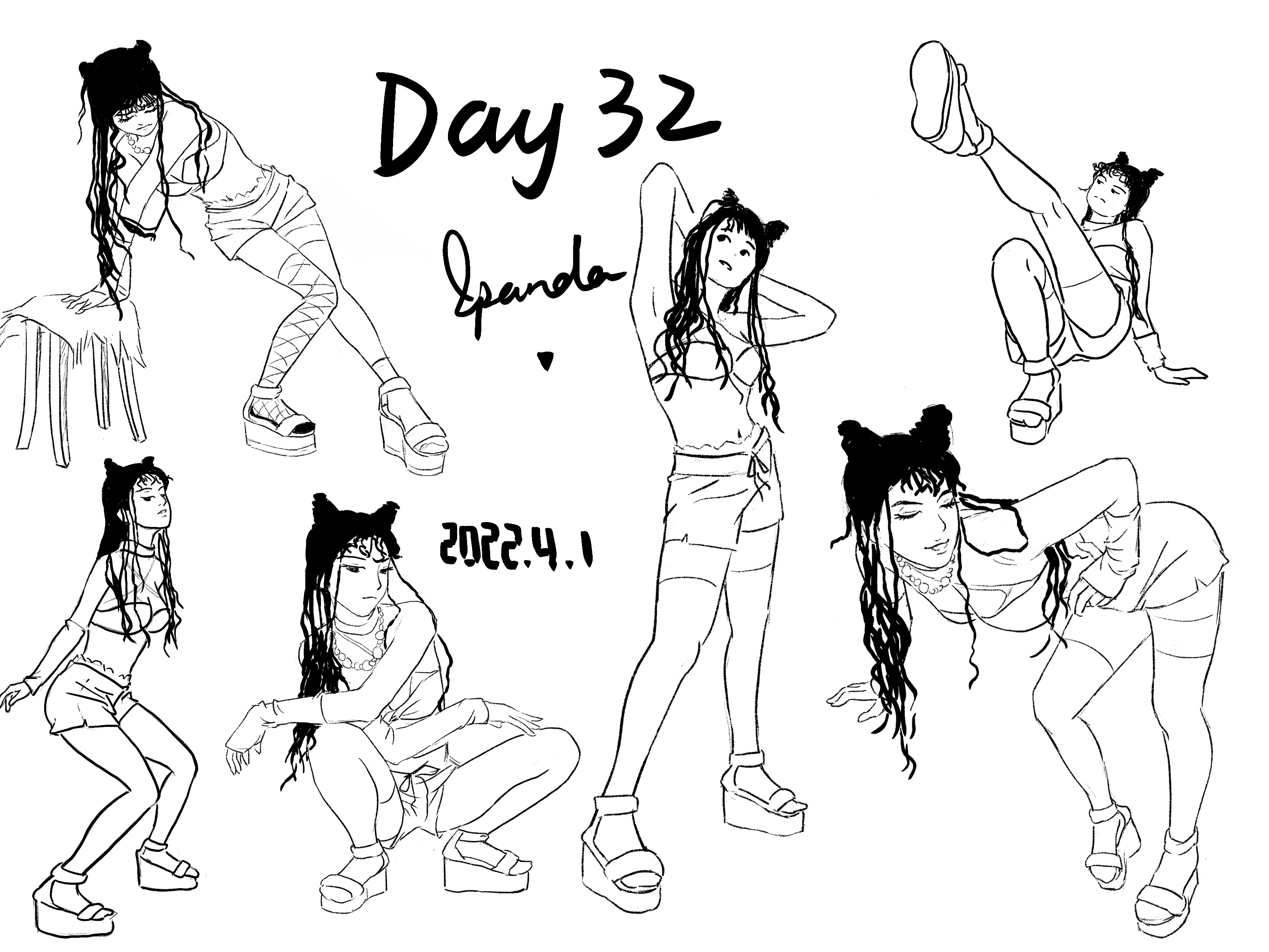 #速写60天挑战赛# day32@速写班长_阿瑟ASIR-站酷ZCOOL