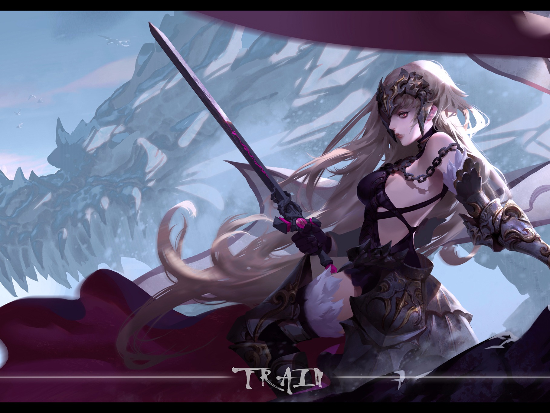 FGO黑贞德_Train_HB-站酷ZCOOL