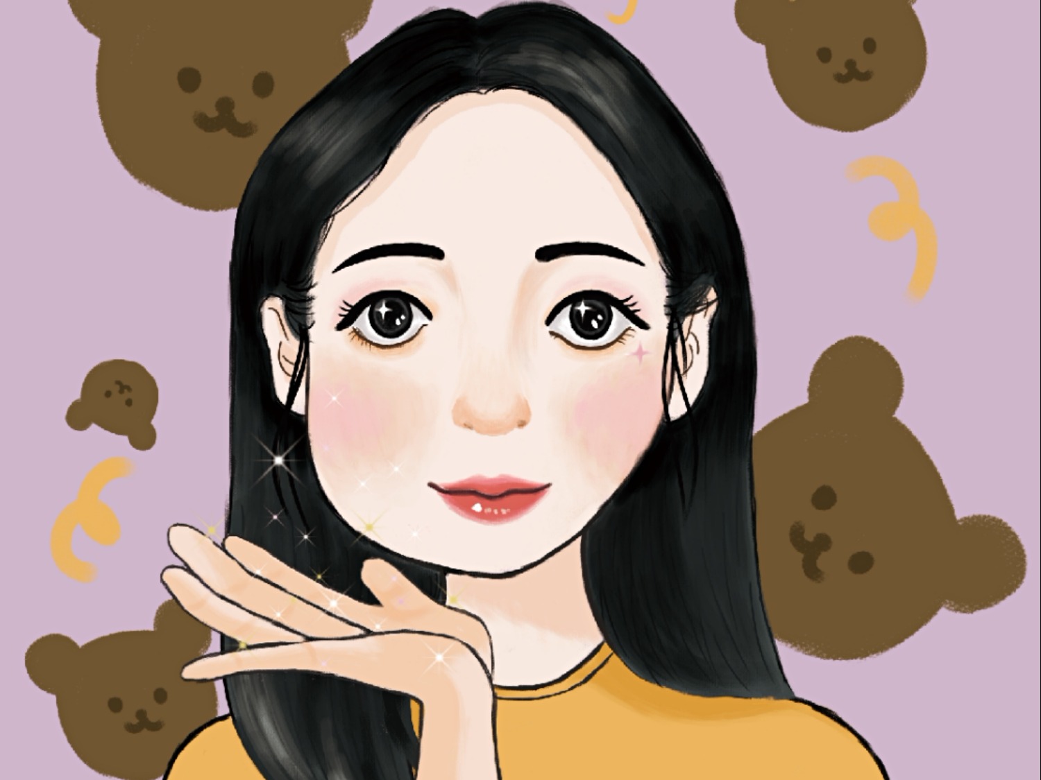 智牙女孩_井鲤羊-站酷ZCOOL