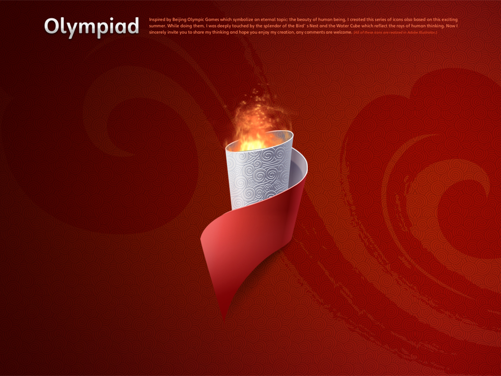北京2008奥运会ICON设计_gaolewen-站酷ZCOOL