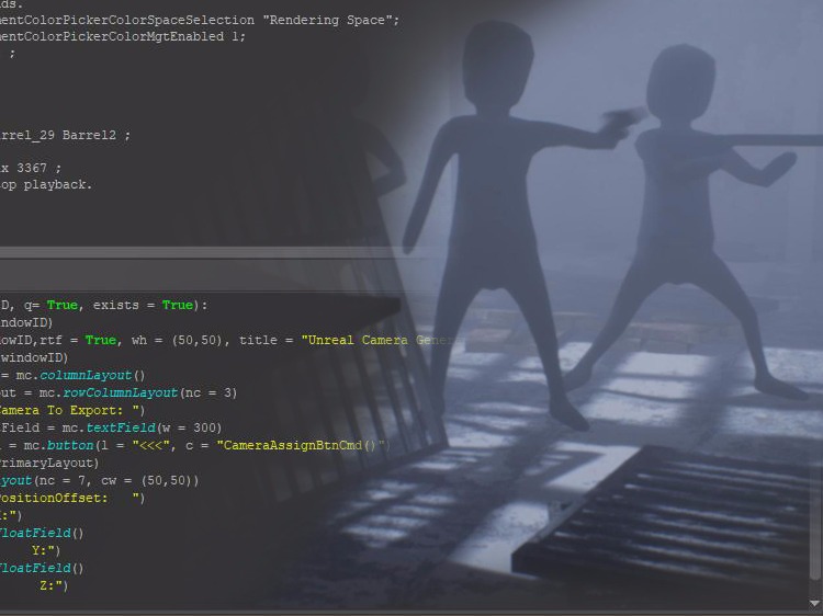 MAYA镜头导入虚幻脚本编写_kishars-站酷ZCOOL
