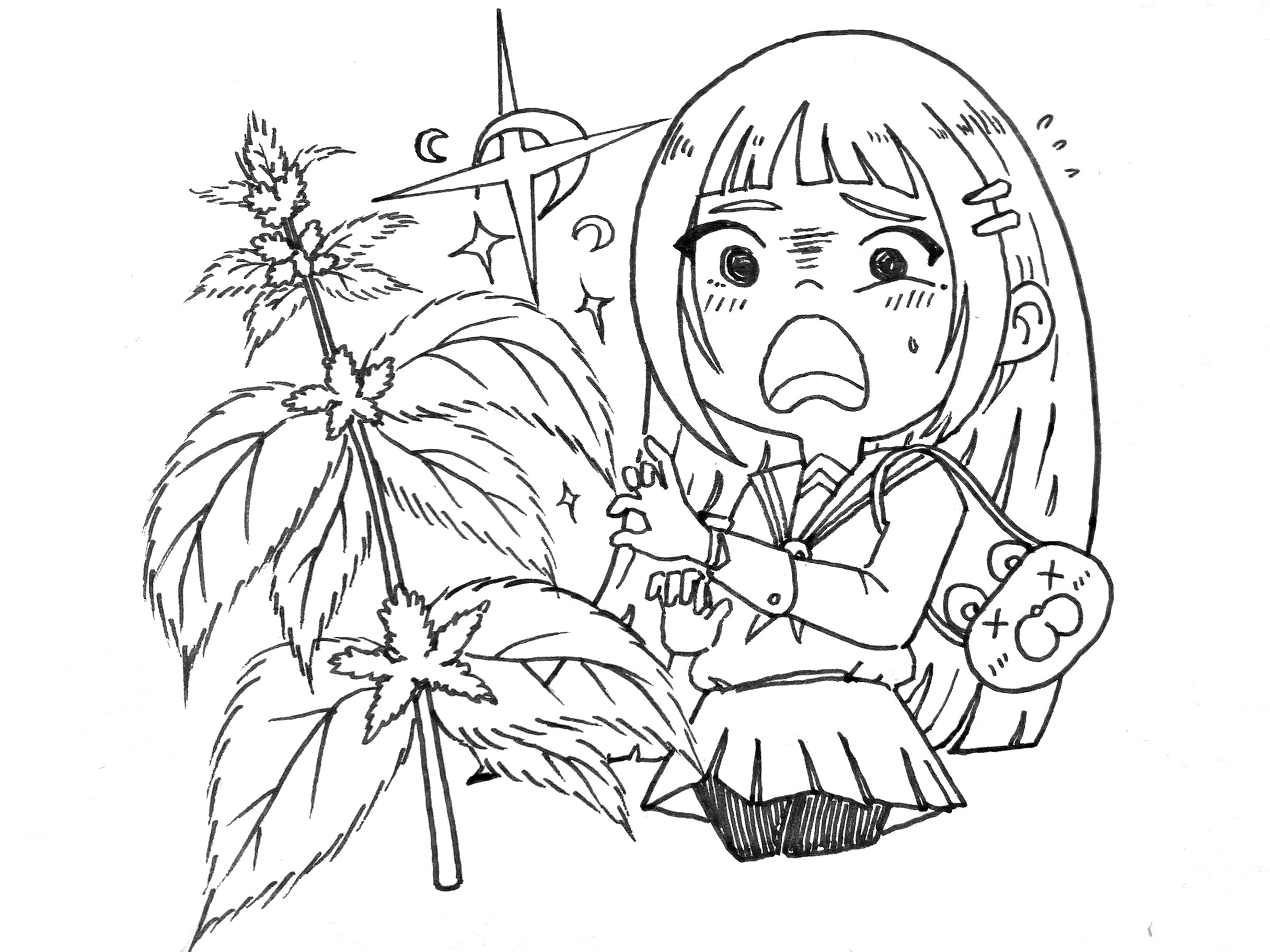 荨麻疹初心戏画 站酷zcool
