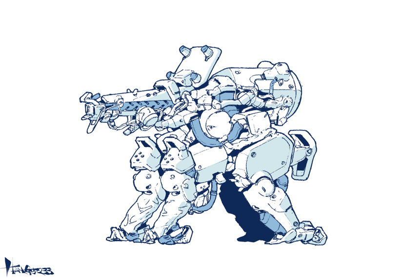 武装101工程·智能支援型自行武器站_Buger5233-站酷ZCOOL