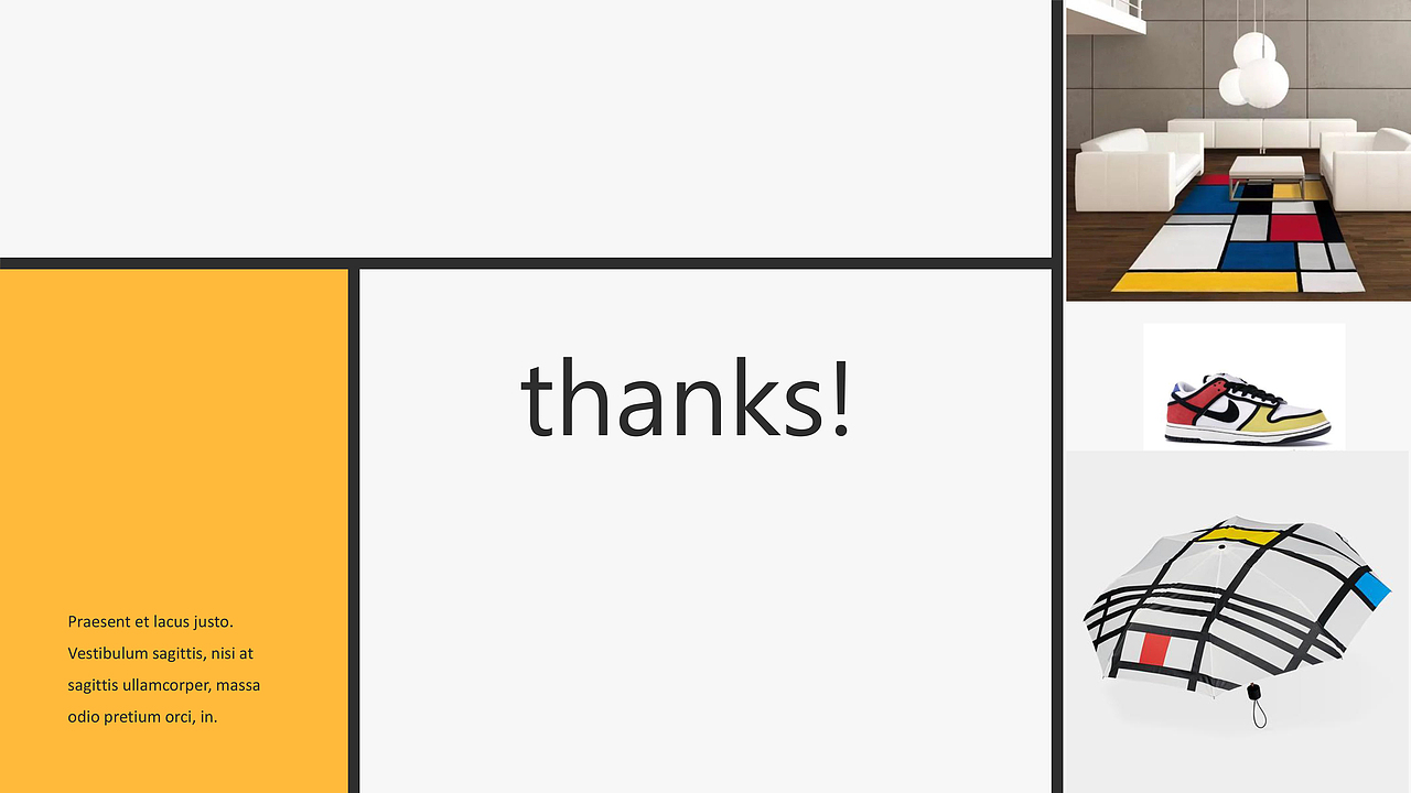 蒙德里安-PPT|Graphic Design|Powerpoint presentation|常诒珍_Original作品-站酷(ZCOOL)