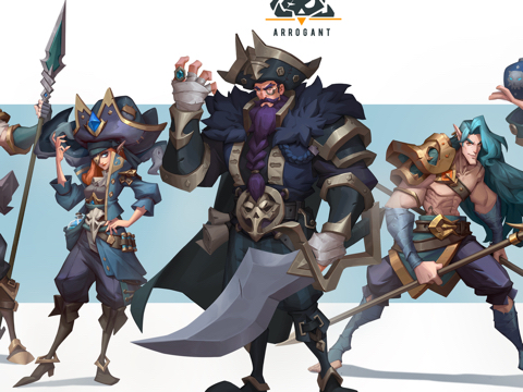 傲慢海盗团_Ryoka涼小柯-站酷ZCOOL